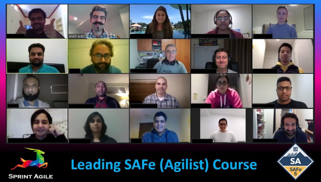 Leading SAFe (SAFe Agilist) | Sprint Agile